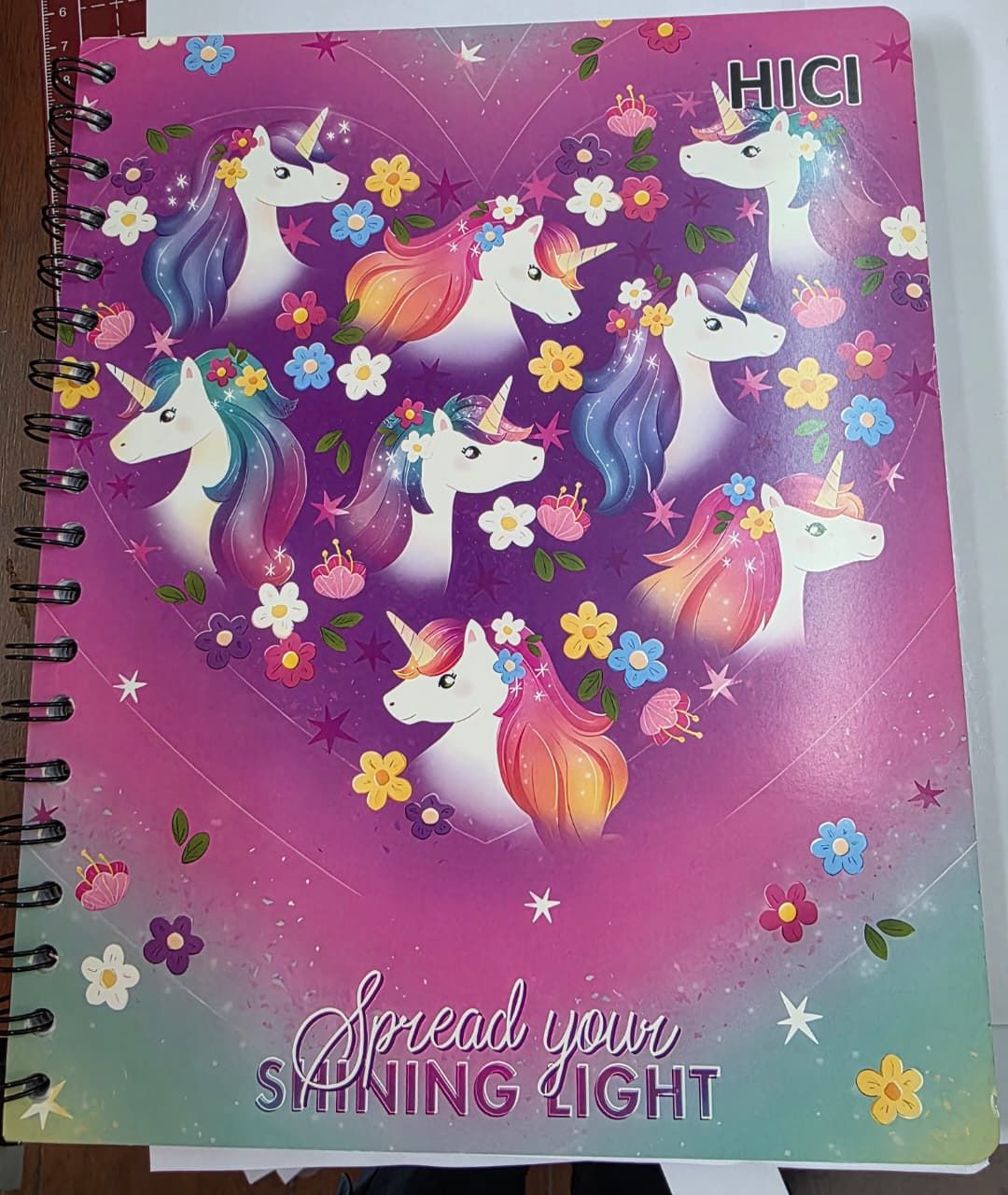 Cuaderno unicornios – Val Sol